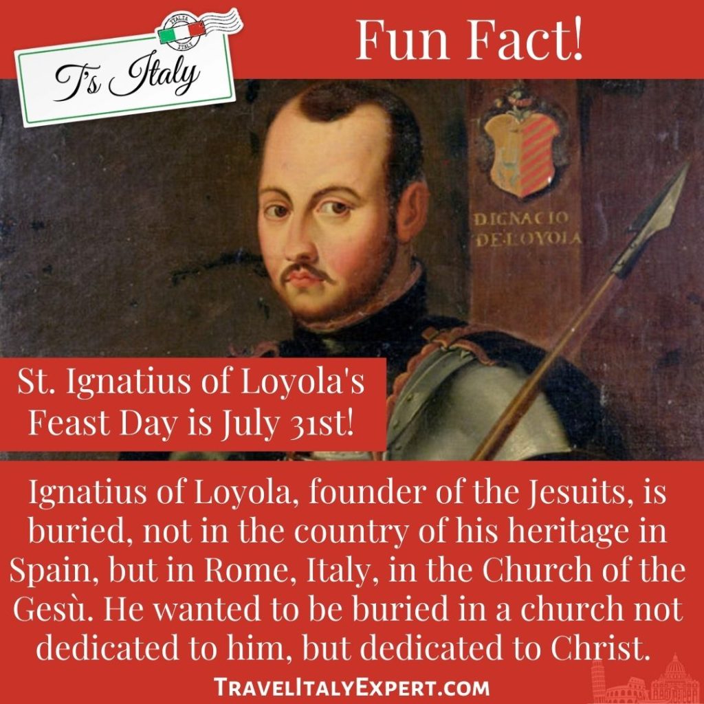 Fun Facts - T's Italy