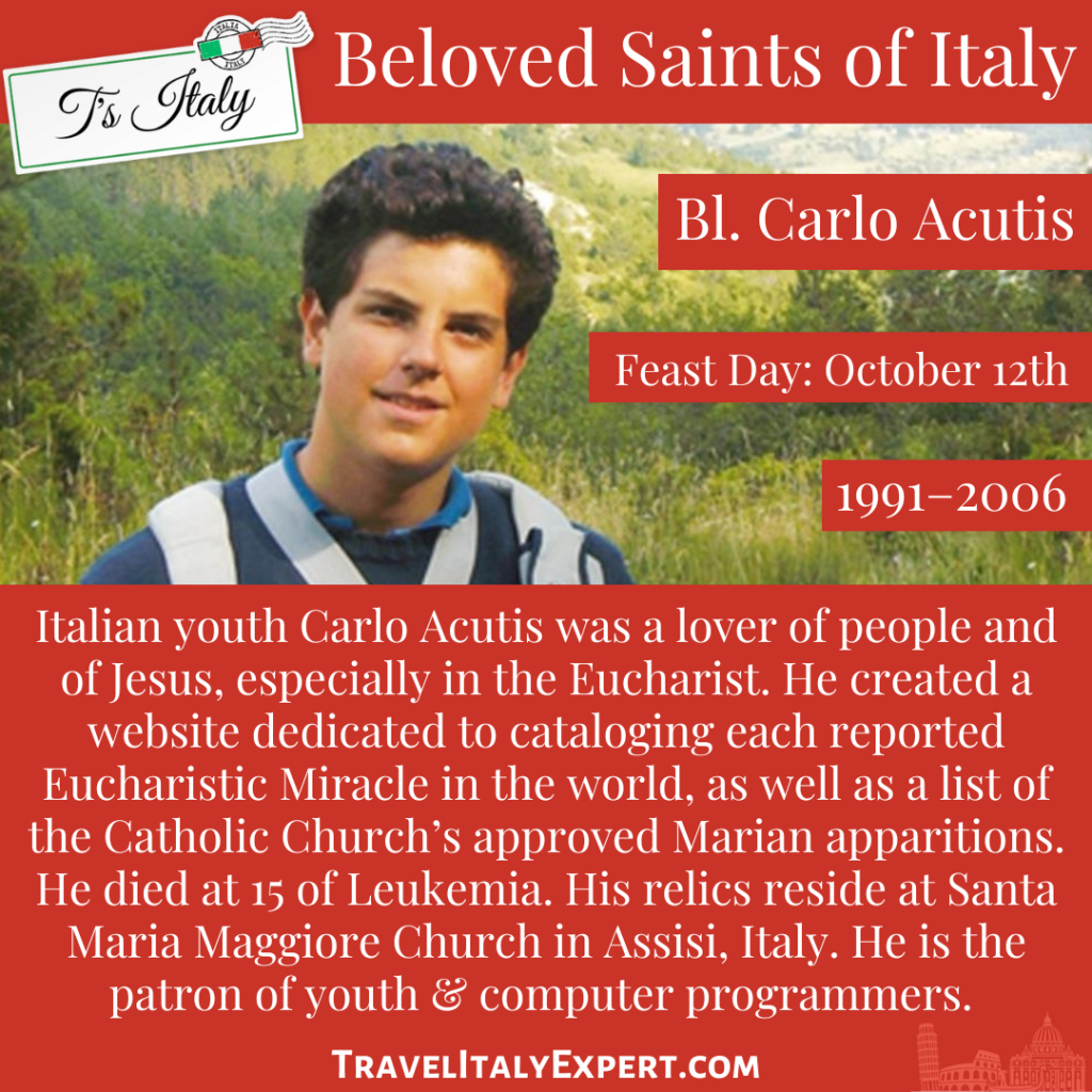 Italian Saints - T's Italy