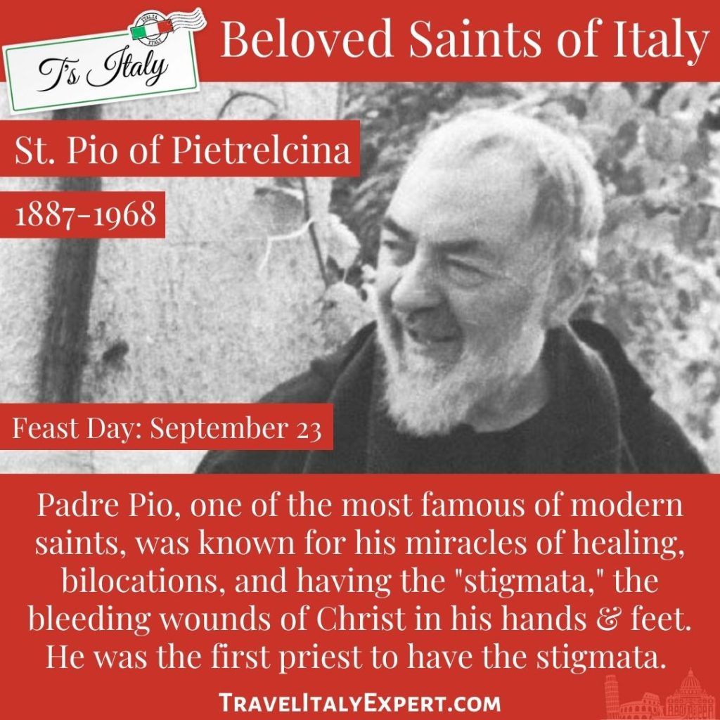 Italian Saints - T's Italy