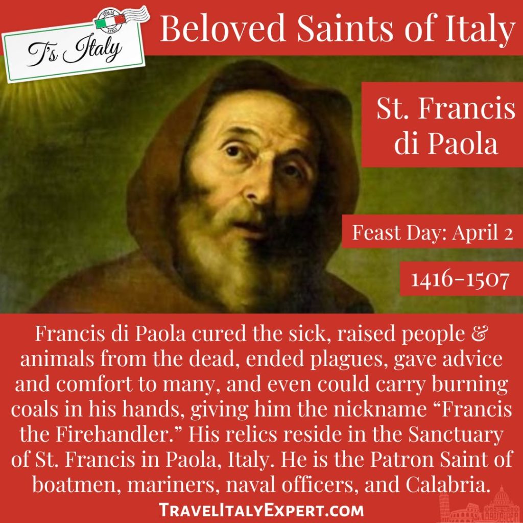 Italian Saints - T's Italy