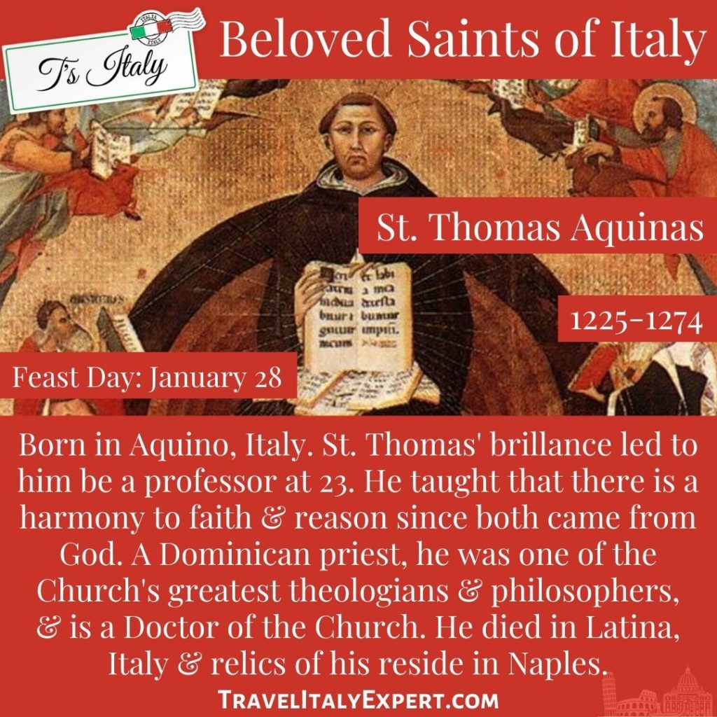 Italian Saints - T's Italy