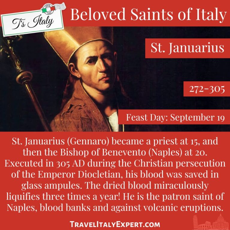 Italian Saints - T's Italy