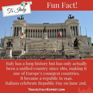 Fun Facts - T's Italy