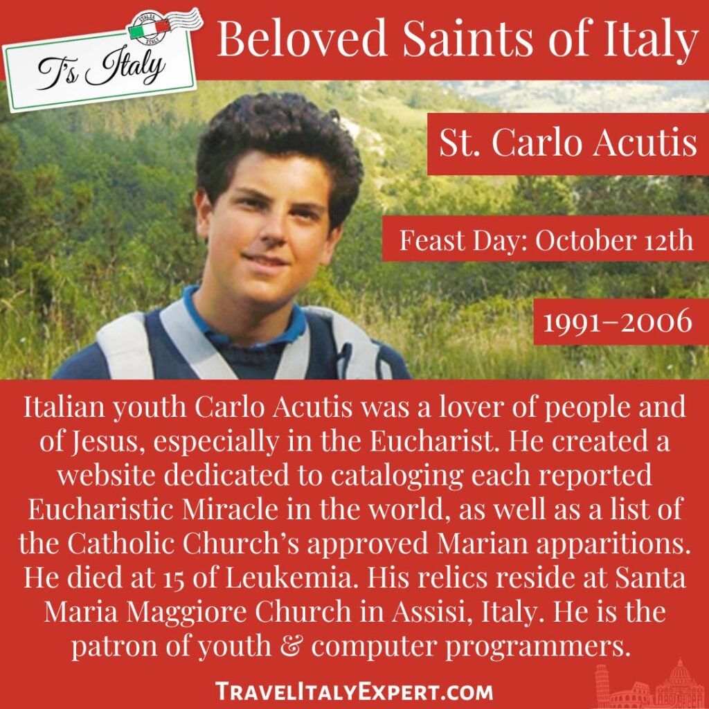 Italian Saints - T's Italy